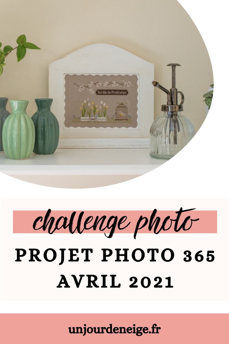 Mon projet photo 365 – avril 2021 – Un Jour de Neige